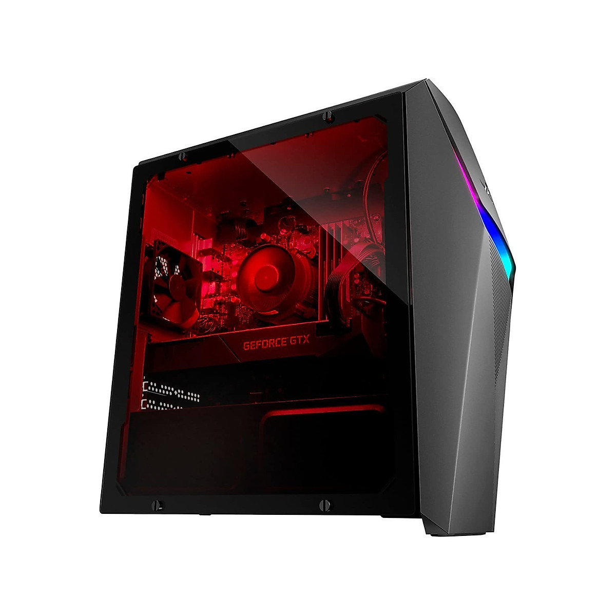 ASUS 2022 ROG Gaming Desktop, Intel Core i5-11400F Processor, 32GB DDR4 RAM, 1TB PCIe SSD + 1TB HDD, NVIDIA GeForce GTX 1660TI 6GB DDR6, WiFi 6, Win 11, Grey, 32GB Snowbell USB Card