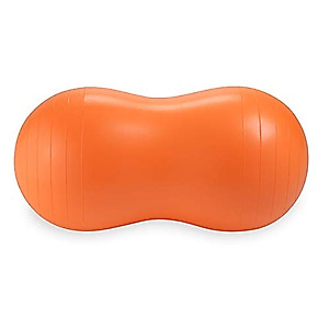 Gaiam Kids Peanut Bounce Desk Chair - Exercise Yoga Balance Stability Sitting Ball - Sensory Toys for Autistic Children - Flexible Seating for School or Classroom, Wiggle Seat for Boys and Girls