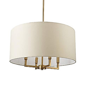 Globe Electric 60340 Emery Pendant Lighting, Matte Brass