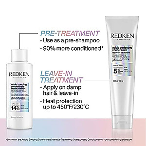 Redken Bonding Treatment for Damaged Hair Repair | Acidic Bonding Concentrate | For All Hair Types