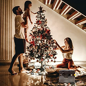 ALLPOWERS 300W Portable Power Station with Solar Panel 100W, 288Wh Solar Generator with Portable Solar Panel included, Solar Power for Outdoor Camping Travel RV Laptop Phone