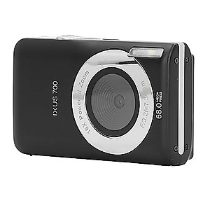 Zoom Digital Camera, Daily Digital Camera Beauty Filter (Black)