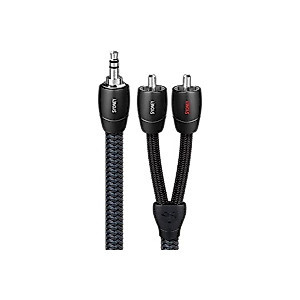 AudioQuest Sydney Analog Audio Interconnect 3.5mm Mini to RCA Cable (0.6 meters)