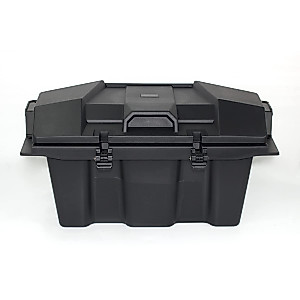 UTV Rear Cargo Box for RZR PRO,CPOWACE Waterproof 42QT/73QT Rear Cargo Storage Box Compatible with Polaris RZR Turbo R/PRO XP 4 LE 2020-2022