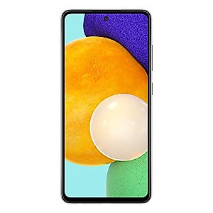 Samsung Galaxy A52 5G (128GB, 6GB) 6.5" Super AMOLED, 64MP Quad Camera, Voice Over LTE GSM Unlocked (T-Mobile, AT&T, Global) International Model A526W (Awesome Black)