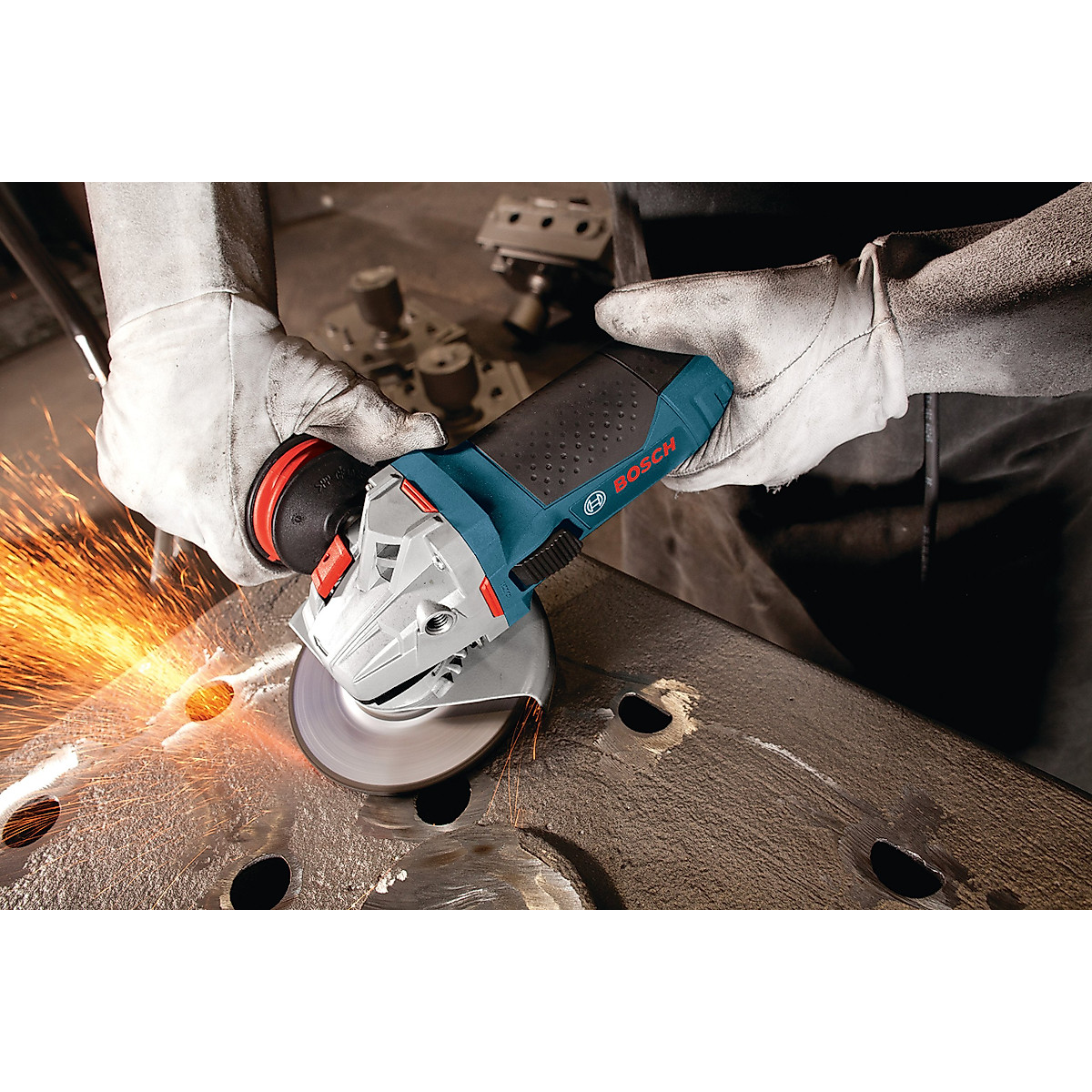 Bosch 5 In. Angle Grinder with Tuckpointing Guard GWS13-50TG