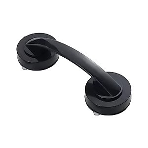 Grab bars for bathtubs and showers, Suction Grab Bars for Bathtubs and Showers, Heavy Duty Shower Handle Removable, Shower Handrails for Seniors and Elderly, Grab bars, Shower handle(Black)