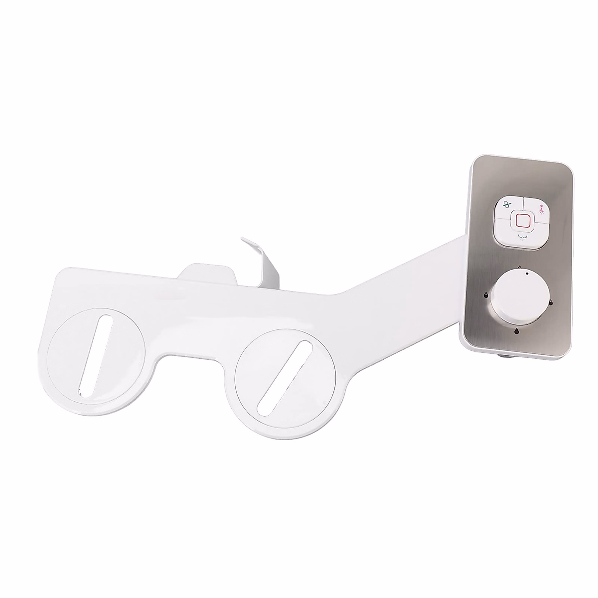 Hilitand Slim Toilet Seat Bidet Attachment, Ultra Slim Bidet Toilet Seat Attachment, Ultra Slim Bidet Toilet Seat Attachment, Non Electric, Bidet Attachments