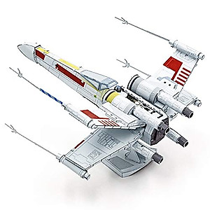 Fascinations Metal Earth Premium Series Star Wars X-Wing Starfighter in Color 3D Metal Model Kit