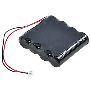 Synergy Digital Door Lock Batteries, Compatible with Saflok A28110 Replacement, (Alkaline, 6V, 2200 mAh), Replacement for Saflok X-GAA-FC42 Battery, Combo-Pack Includes: 5 x SDDC-A1115 Batteries