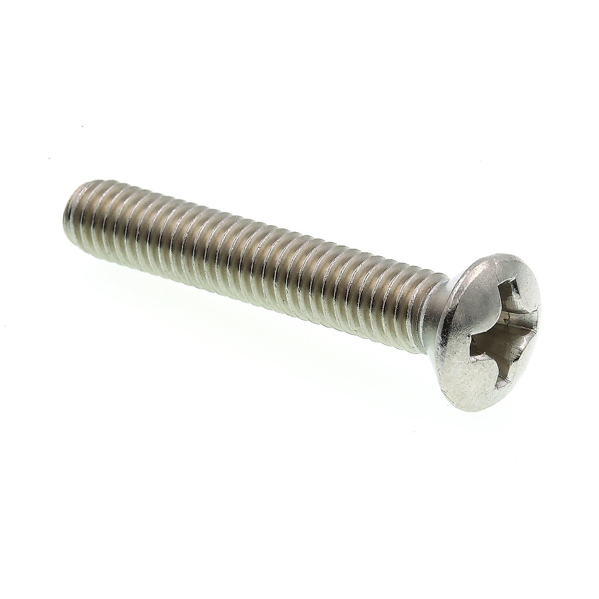 Prime-Line 9011644 Machine Screw, Oval Head Phillips, 5/16-18 X 2 in, Grade 18-8 Stainless Steel, Pack of 20