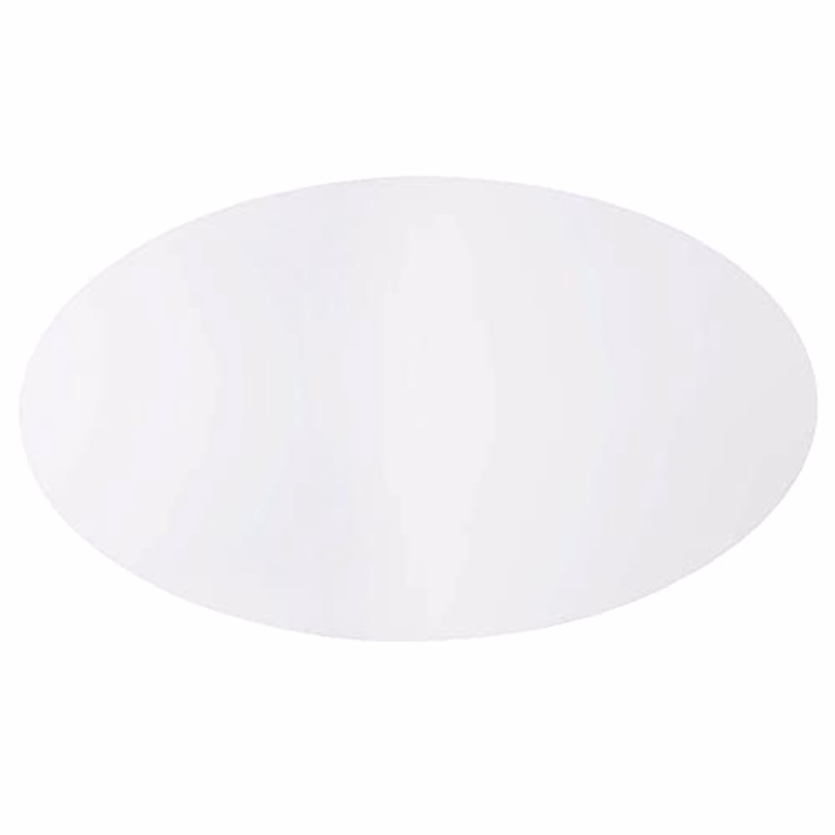 Modway Provision 75" Oval MDF Wood Dining Table in White Finish