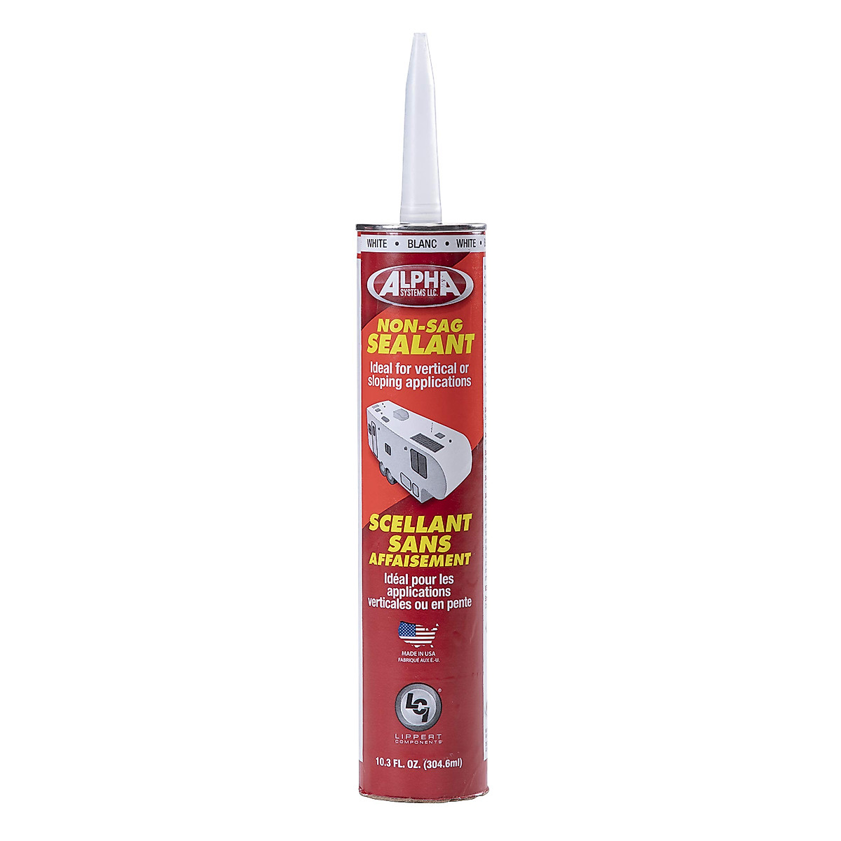 Lippert 1010 Non-Sag Sealant for 5th Wheel RVs, Travel Trailers and Motorhomes