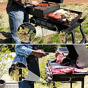 EEEKit 1/4" RV Quick Connect Adapter Propane Hose Convert Gas BBQ Grill Hex Air Hose Shutoff Valve & Full Flow Plug and Male Threaded for Natural Gas 1/4" Quick Connect Disconnect Kit for Camping BBQ