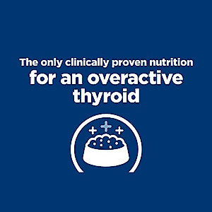 Hill's Prescription Diet y/d Thyroid Care Dry Cat Food, Veterinary Diet, 4 lb. Bag