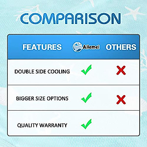 Cooling Blanket with Double Sided Cold Effect, King Size Lightweight Breathable Summer Oversize Coastal Theme Blankets for Bed, Transfer Heat to Keep Body Cool for Hot Sleepers Night Sweats, 108“x90”