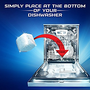 Finish In-Wash Dishwasher Cleaner: Clean Hidden Grease and Grime, 3 ct (Packaging May Vary)