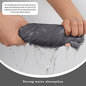 SINLAND Microfiber Esthetician Towels for Facials Mask Removing Face Wrap Soft Facial Cloth with Split Design Spa Towels for Facial Steam Massage and Cleansing