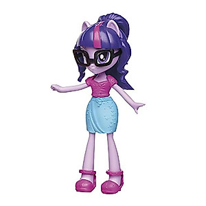 My Little Pony Equestria Girls Fashion Squad Twilight Sparkle and DJ Pon-3 Mini Doll Set Toy with Over 40 Fashion Accessories