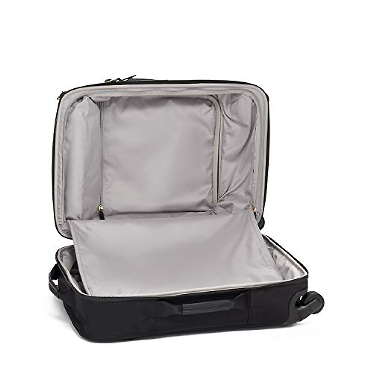 TUMI Voyageur Leger International Carry-On - Luggage with Wheels - Suitcase for Women & Men - Black & Gold Hardware