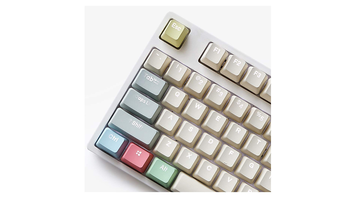 HFSECURITY Canvas PBT Backlit Keycaps for Gaming Keyboards