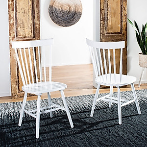 SAFAVIEH Parker Parkse Side Chair, 0, White