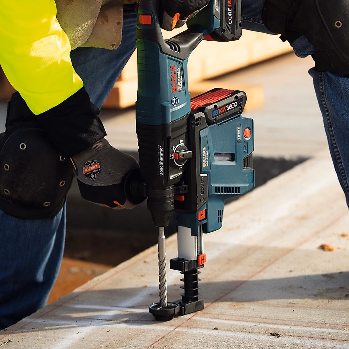 Bosch HC4C2083-1/2 in. x 6 in. x 8 in. SDS-Plus® Bulldog™ Tough Rotary Hammer Bit