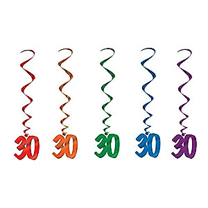 30 Whirls (asstd colors) (5/Pkg)