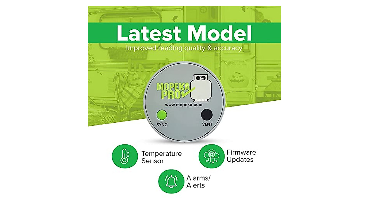 Mopeka Pro Check Wireless Propane Sensor - App-Enabled Tank Gauge