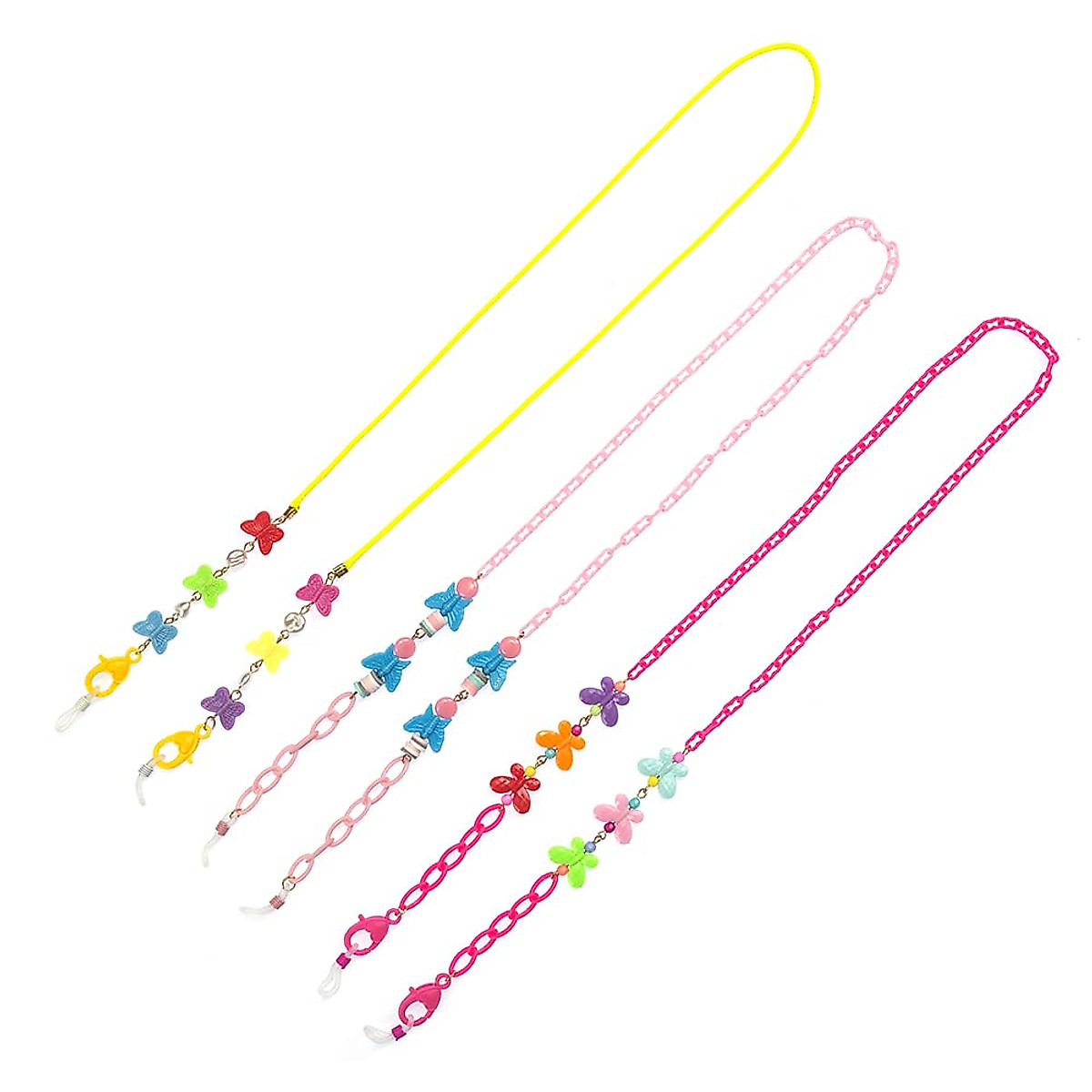 3pcs Kid Mask Chain - Glass Strap,Mask Chain,Sunglass Chain,Cute Design For Boys Girls (302)