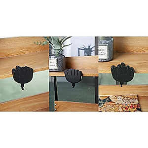 TOIVO Finger Hand Key Hanger for Wall，Funny Key Holder for Wall Funny Gift Idea，Middle Finger Keychain Ejects The Finger，for Doorway Wall Entryway Hallway Funny Office Wall Decorative