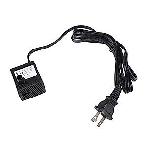 Submersible Pump, Quiet Fountain Water Pump Amphibious Water Pump for Aquarium Pond Pump Fish Tank Pump Hydroponics Pond Statuary