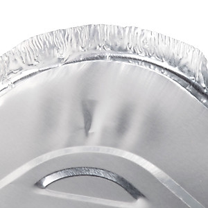 1/3 Size Foil Steam Table Pan Lid - 100/Case
