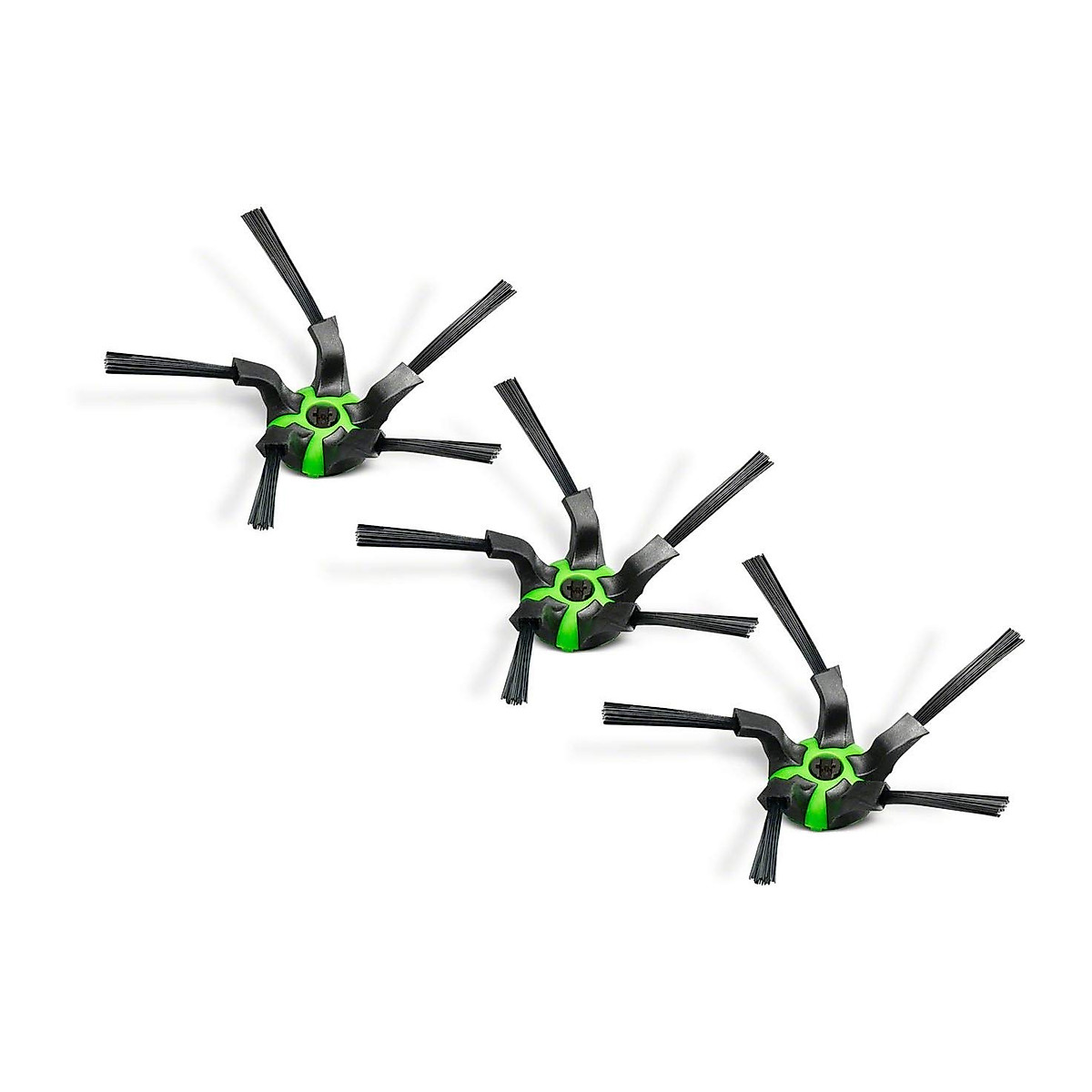 irobot 4655989 Side Brushes for Roomba S Series Black and Green