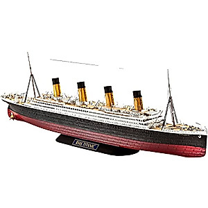 Revell of Germany 05210 RMS Titanic Plastic Model Kit, Brown