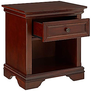 Homestyles Lafayette Nightstand, FURNITURE, Brown