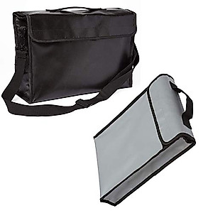 2 Piece Fireproof Bag Set - Safe - Fireproof - Silicone - Waterproof - Fireproof Passport Holder - Money Bag - Jewelry Organizer - Money - Coins - Photo Album - Document Holder - Fireproof Safe