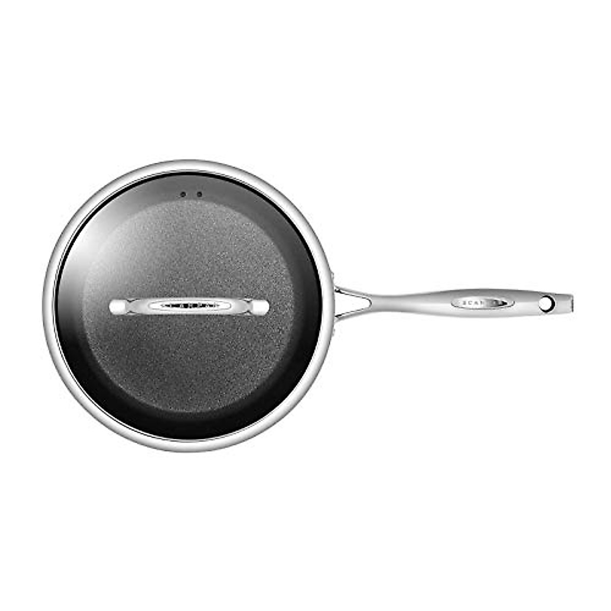 Scanpan HaptIQ Nonstick Induction Suitable 10-Piece Cookware Set, Mirror Polished Stainless Exterior