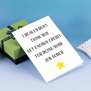 Christmas Appreciation Gifts for Men Leaders Thanksgiving Boss Lady Gifts for Women Boss Funny Retirement Cards Happy Work Anniversary Cards for Employees Birthday Cards for Coworkers