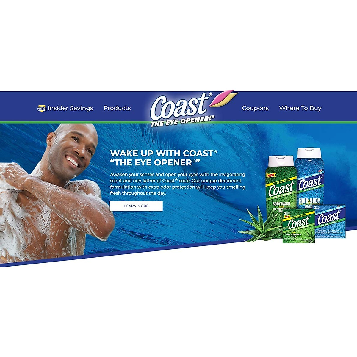 Coast Refreshing Deodorant Soap - Bar Soap with Thick Rich Lather - Clean Rinsing Formula for Fresh, Non-Dry Skin - Classic Scent - 16 x 4 oz