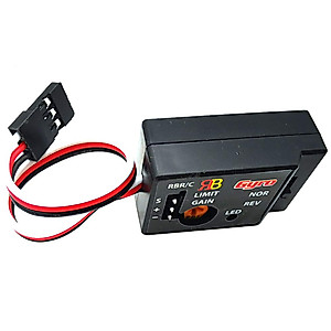 Mini Gyro Module for RC Cars Drift Drive, Automatic Stability Control Gyro | Sensitivity Adjustable, Easy to Operate, R484 Analog SMM System Mini RC Car Gyro Stabilizer 4-6V for WPL D12