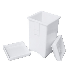 ITROLLE Corn Butter Spreader 3PCS White Plastic Cob Butterer Holder Butter Dispenser with Built-in Cover