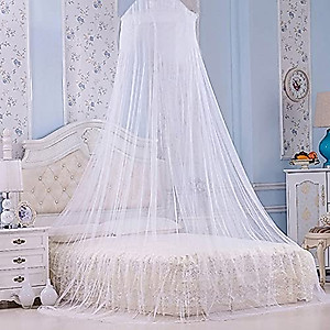 Tatoonly Superjiuex Summer Canopy Mosquito Net Breathable Children Kids Bedding Mosquito Net Baby Girls Bed Cover Bed Canopy for Kids
