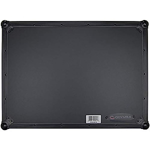 Odyssey Cases Denon Prime 2 Glide StyleTM Black Flight Case with 1U Rack Space.