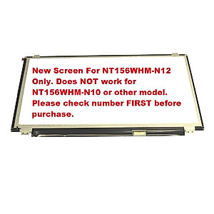 Boehydis Nt156whm-n12 Replacement LAPTOP LCD Screen 15.6" WXGA HD LED DIODE (Substitute Only. Not a ) (30 PIN)