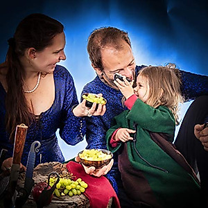 Mythrojan Hand Crafted Small Serving Natural Ox Horn Bowl – Polished Finish