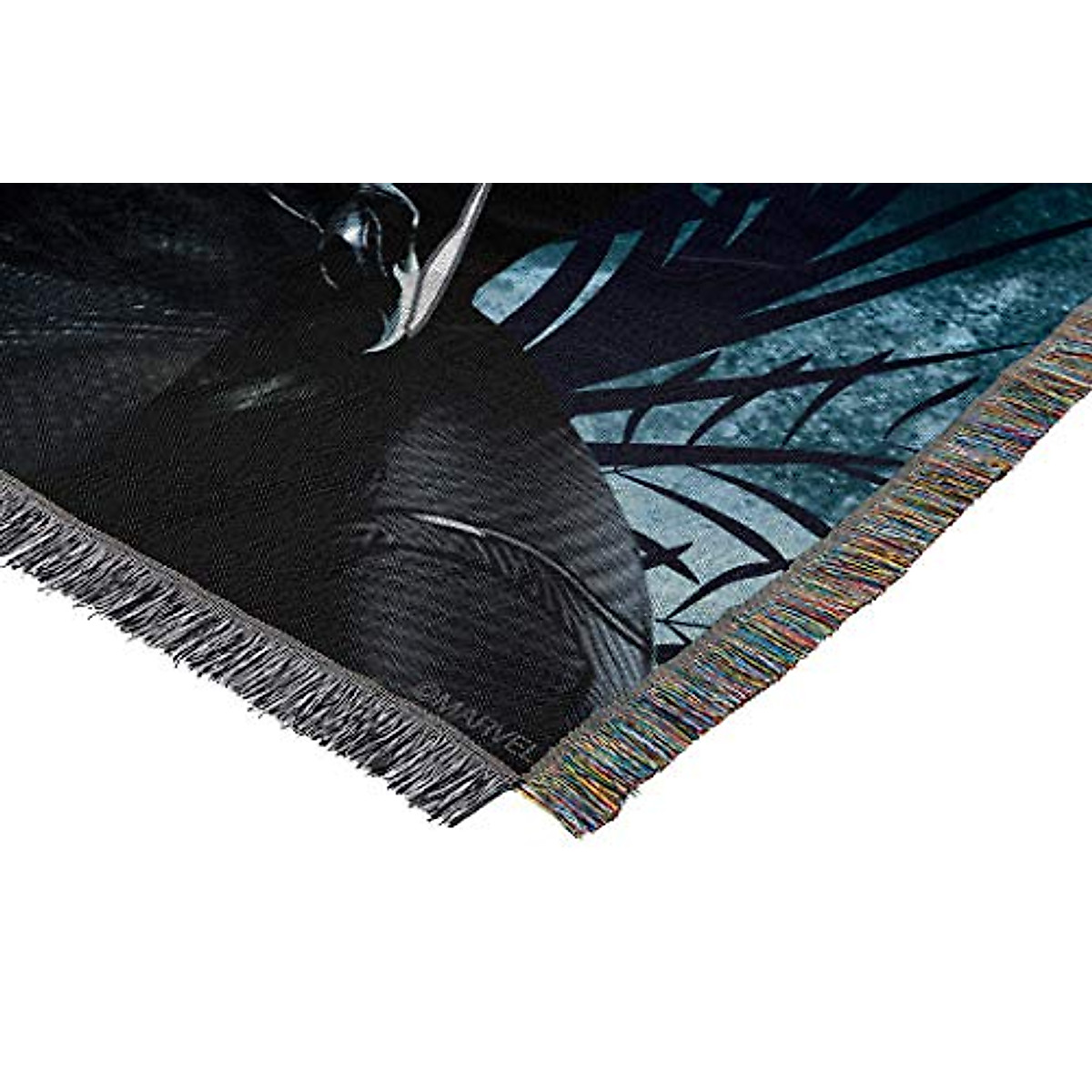 Marvel's Black Panther, "Ripper" Woven Tapestry Throw Blanket, 48" x 60", Multi Color