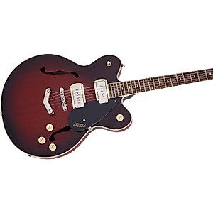 Gretsch G2622-P90 Streamliner Center Block Double-Cut P90 with V-Stoptail Electric Guitar - Claret Burst