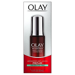 Face Serum by Olay Regenerist Miracle Boost Concentrate Advanced Anti-Aging Fragrance-Free, 1 Ounce