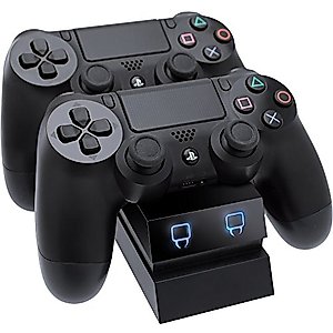 Venom Twin Sony Docking Station - Dual Charging for PS4 Controller/Gamepad - PlayStation 4
